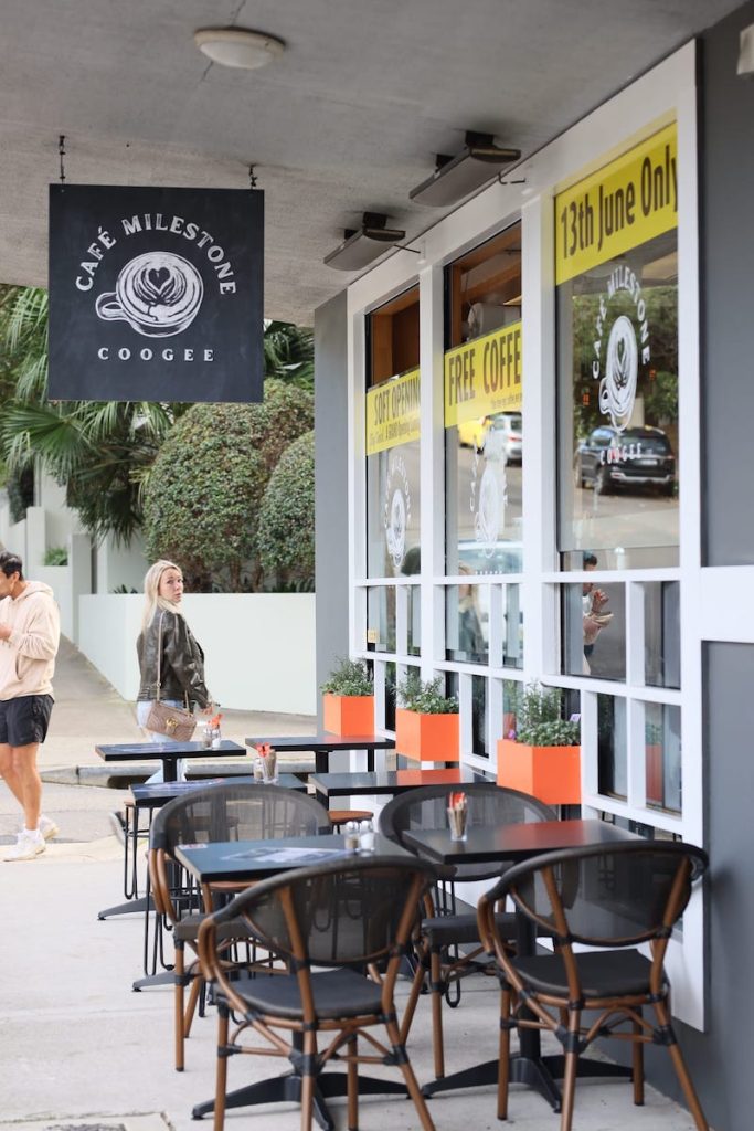 CafeMilestoneOutside - Coogee News