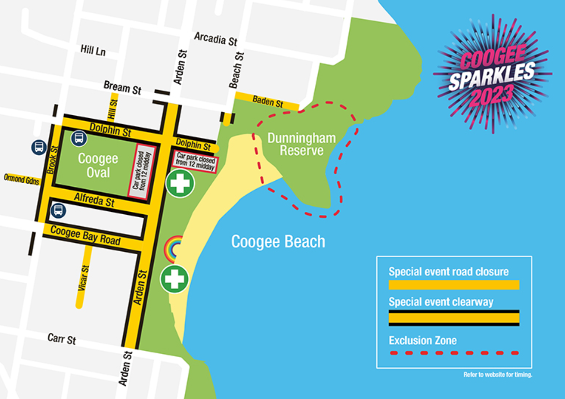 Annual Coogee Sparkles Set To Welcome 2024 - Coogee News